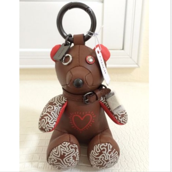 Coach | Accessories | Coach Keith Haring Bear Key Ringfob Keychain ...